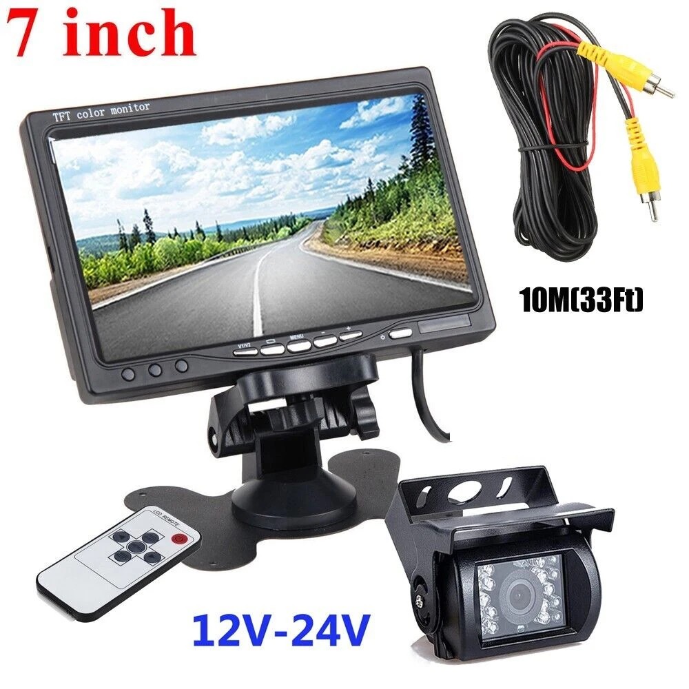 Jual Bileeko 12-24V For Rv Truck Bus Van Car Ir Back Up Camera Night ...