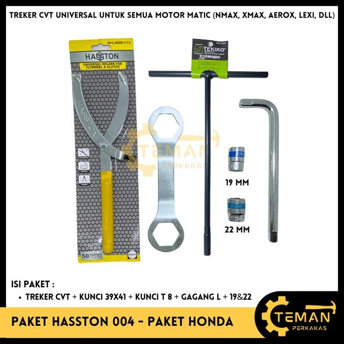 Jual BURUAN,.!! PAKET TREKER CVT MOTOR MATIC HONDA T8 TEKIRO / PAKET ...