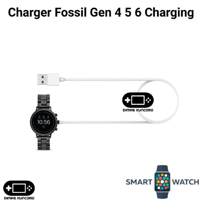 Jual (Expert) Charger Fossil Gen 4 5 6 Charging Q 5E Kate Spade Kabel ...