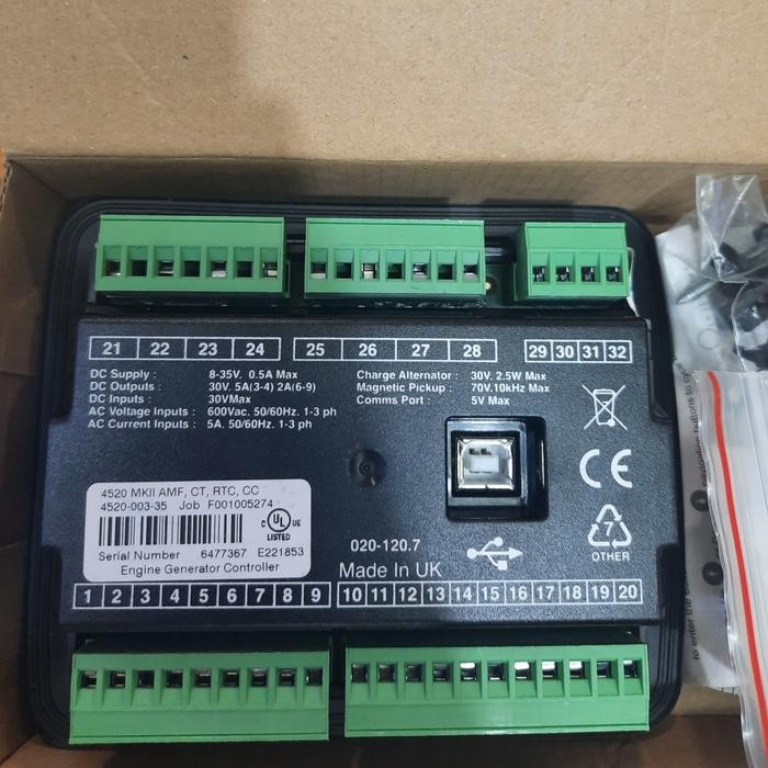 Jual DEEP SEA DSE 4520 MKII DEEPSEA 4520 MKII ENGINE GENERATOR CONTROLLER | Shopee Indonesia