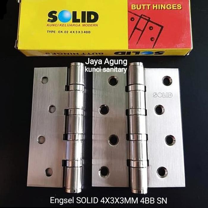 Jual ENGSEL SOLID 4" EK02 EK 02 4IN 4INCH | Shopee Indonesia