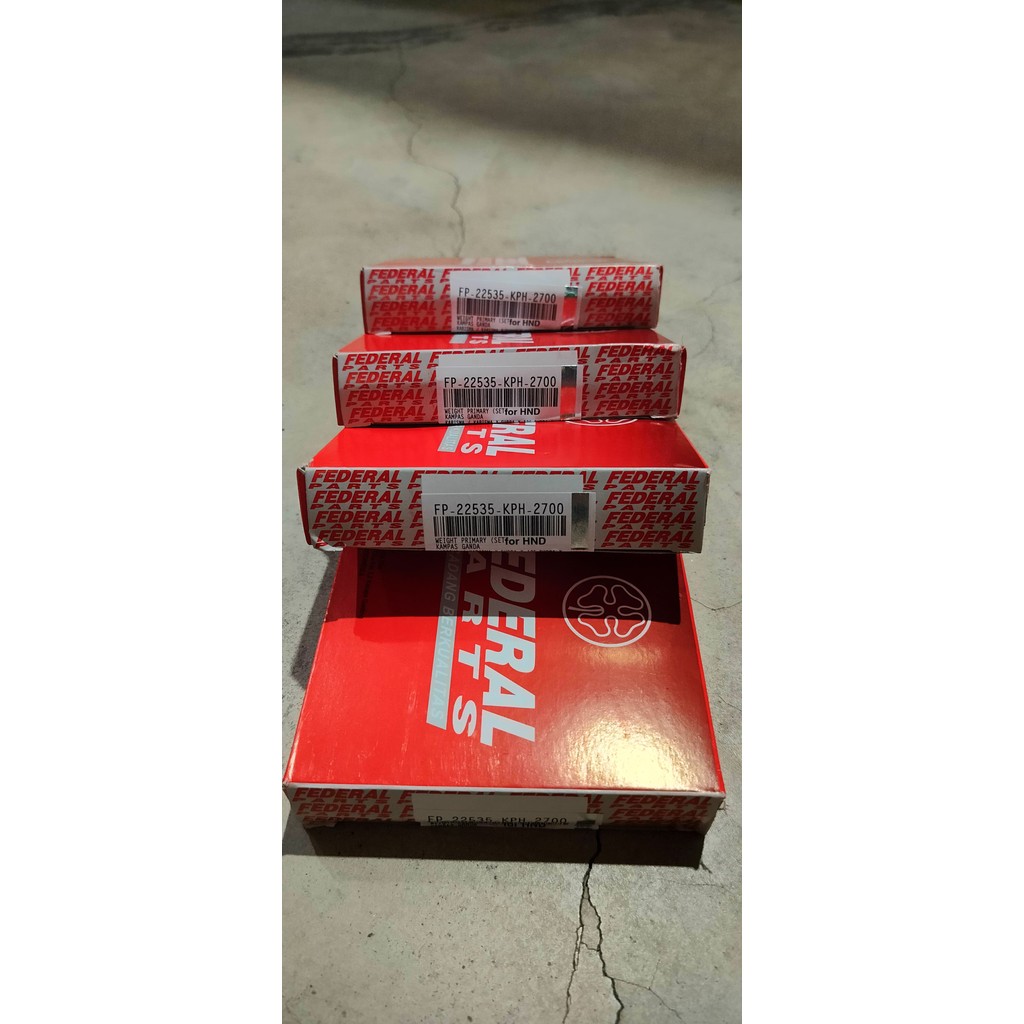 Jual FEDERAL WEIGHT PRIMARY SET / KAMPAS GANDA ONLY HONDA KARISMA ...