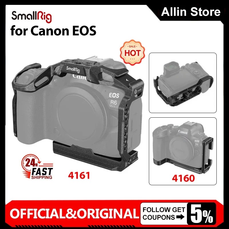 Jual IMPORT SmallRig 4161 Black Mamba Camera Cage for Canon EOS R6 Mark ...