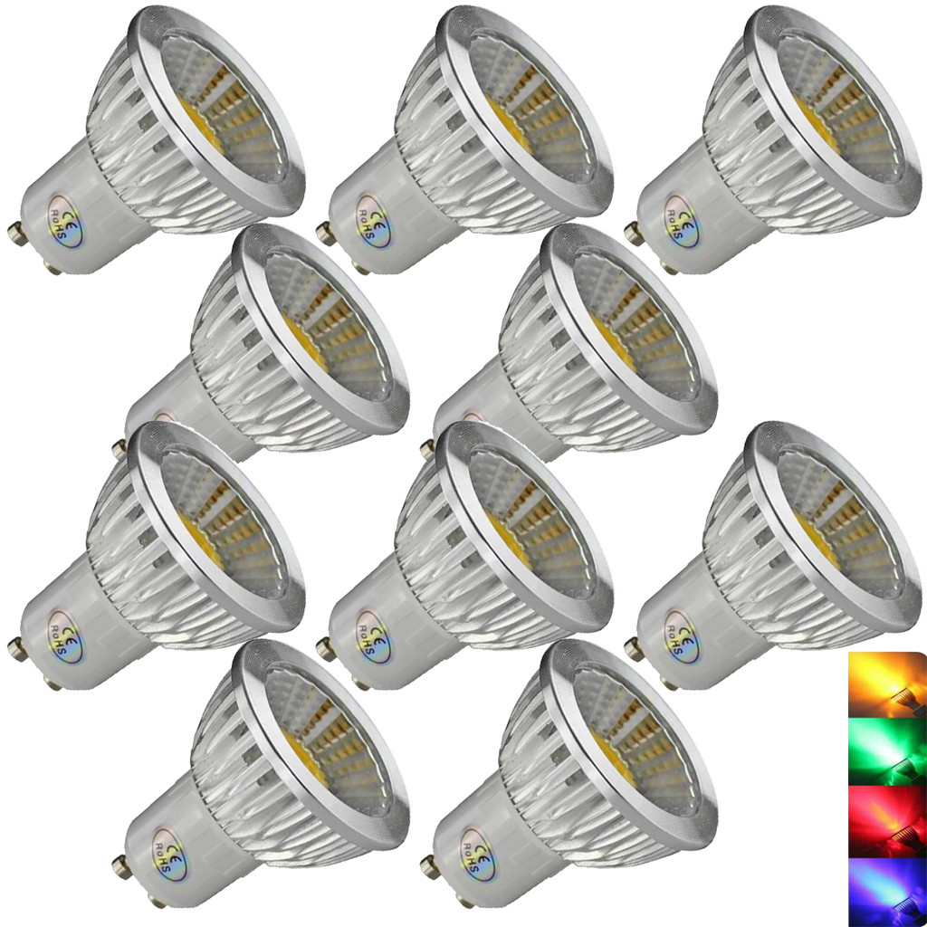 Jual New 10X High Power Lampada Led GU10 9W 12W 15W Led Cob Spotlight Warm White/ Cool White Red ...