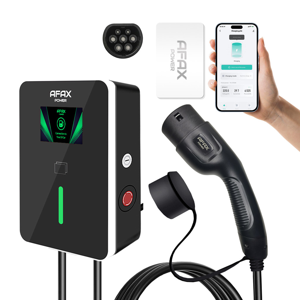 Jual AFAX EV Charger GBT/Type1/Type2 7KW Electric Vehicle Car 22kw AC ...