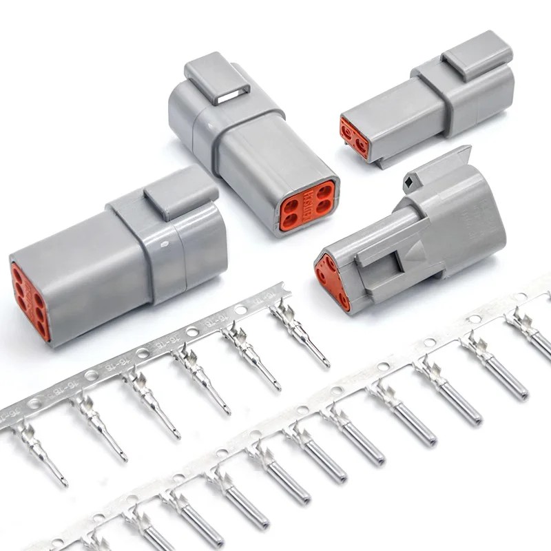 Jual 588Pcs Deutsch DT Series Waterproof Wire Connector Kit 2-6P DT06-2S DT04-2P Automotive ...