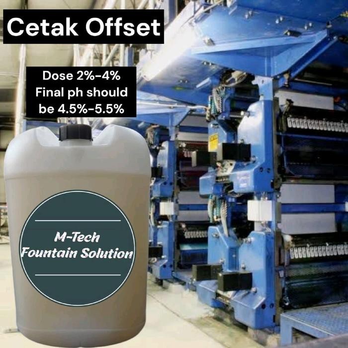 Jual M Tech Fountain Solution 5 liter | Shopee Indonesia