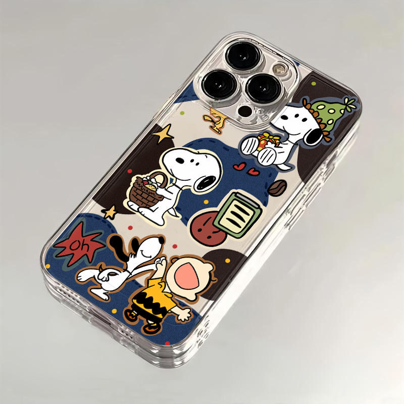 Jual Soft Terbaru Snoopy Couple Untuk Casing Iphone 17 Air 17 Pro Max 16E 15 Pro Max 11 13 Pro ...
