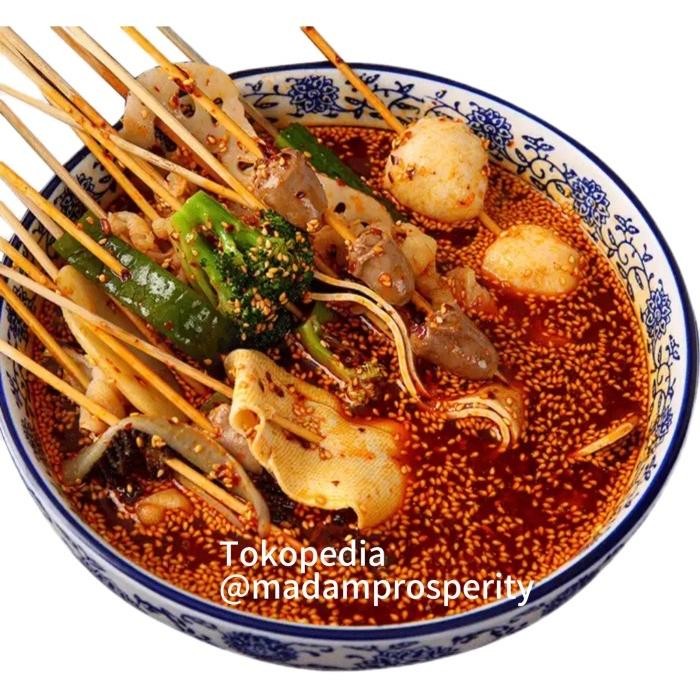 Jual Glx Mala Chili Oil/ Mala Hotpot Oil Base/Sichuan mala peppercorn ...