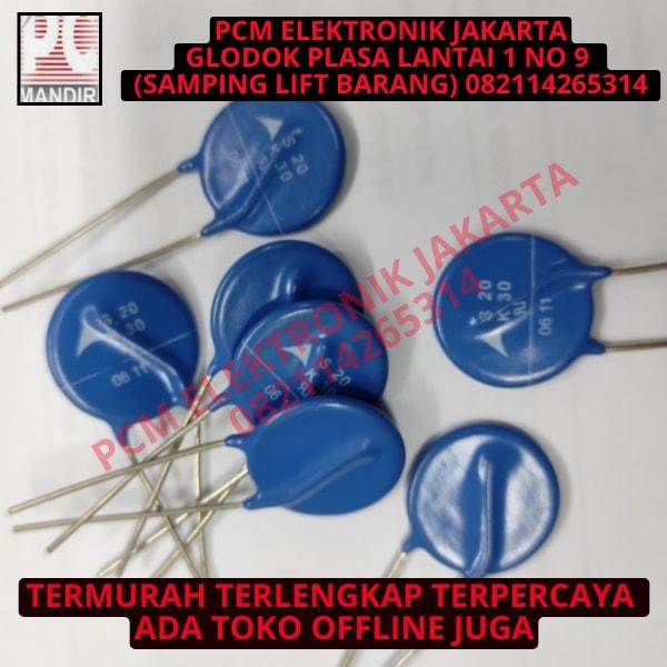 Jual varistor mov kapasitor anti petir max 30v bisa buat 24v s20k30 s20 ...