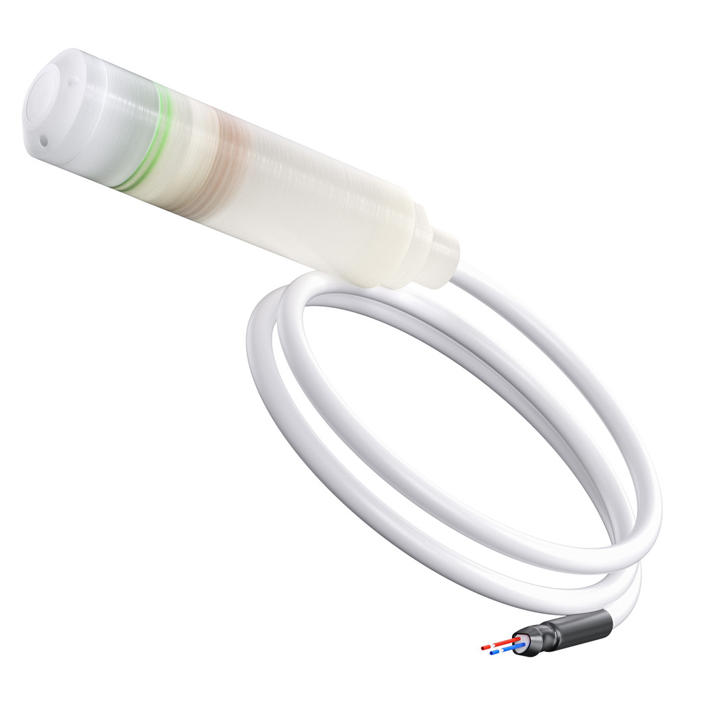 Jual PTFE Submersible Liquid Level Sensor with 10M Cable 4-20mA 0-10V 0 ...