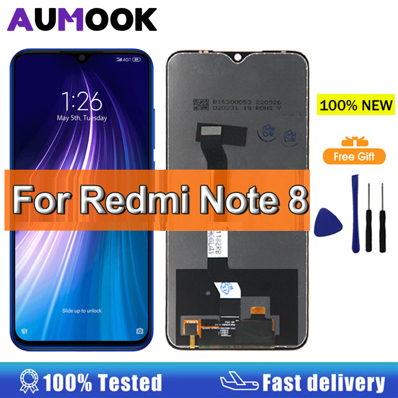 Jual 6.3" Display For Xiaomi Redmi Note 8 LCD Display Touch Screen ...