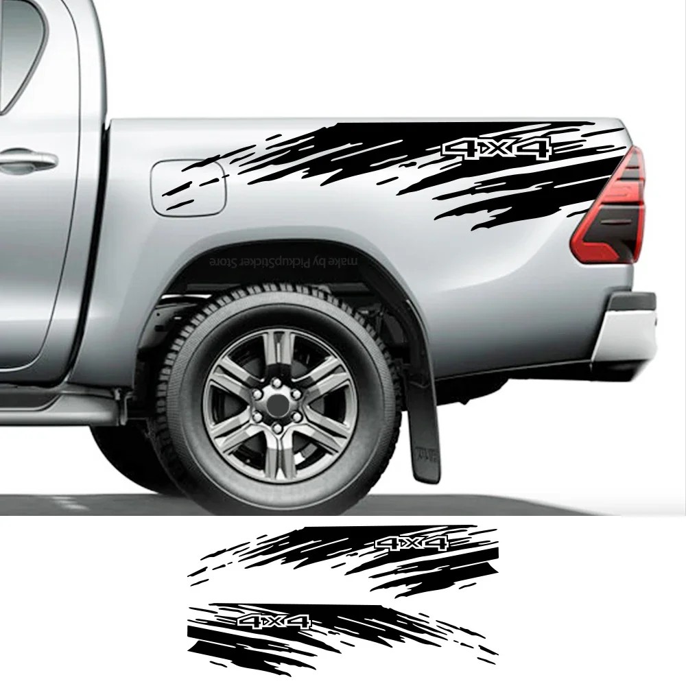Jual Pickup Bed Mudslinger Style Sticker For Ford F150 Toyota Hiliux ...