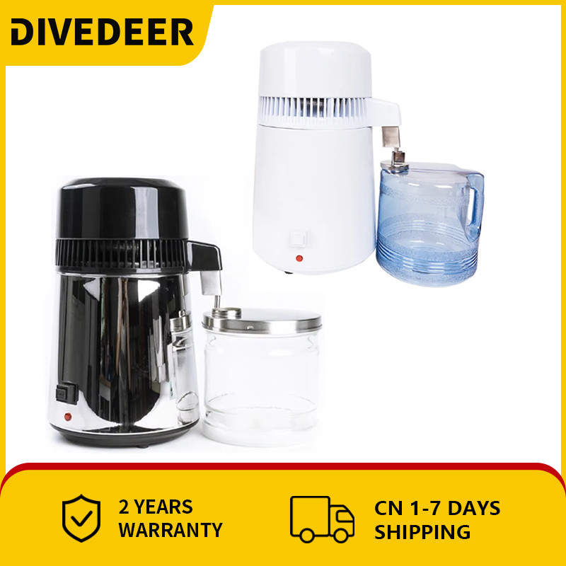 Jual DIVEDEER Stainless Steel Distiller 220V 4L 750W Adjustable ...
