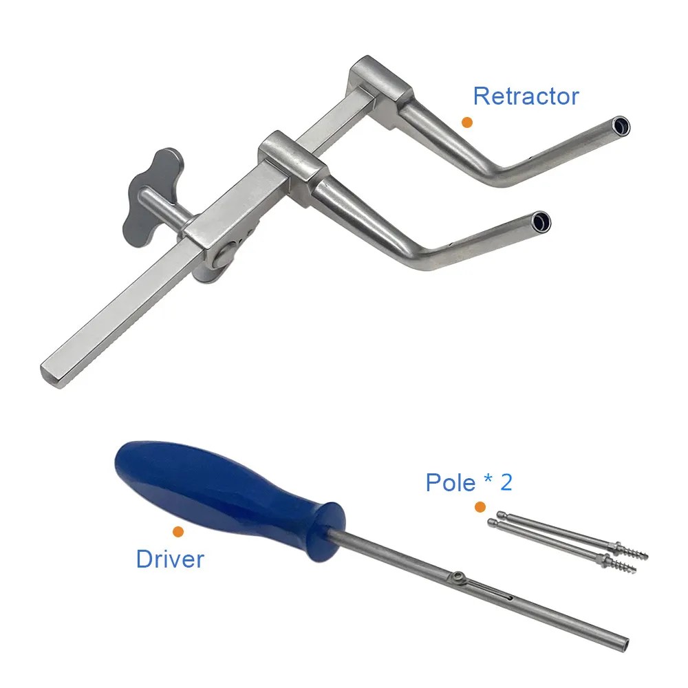 Jual Cervical Distractor with Screws PINS Set Cervical Spine Spreader ...