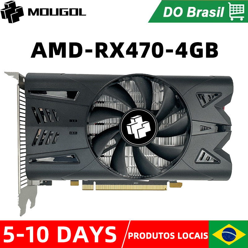 Jual MOUGOL AMD Radeon RX470 4G Graphics Card GDDR5 Memory 256Bit PCIE3 ...
