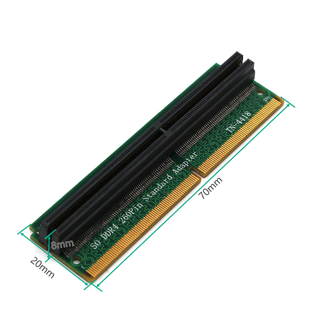 Jual H1111Z Add On Cards DDR4 SO DIMM Adapter Memory Riser Card SO DDR4 ...
