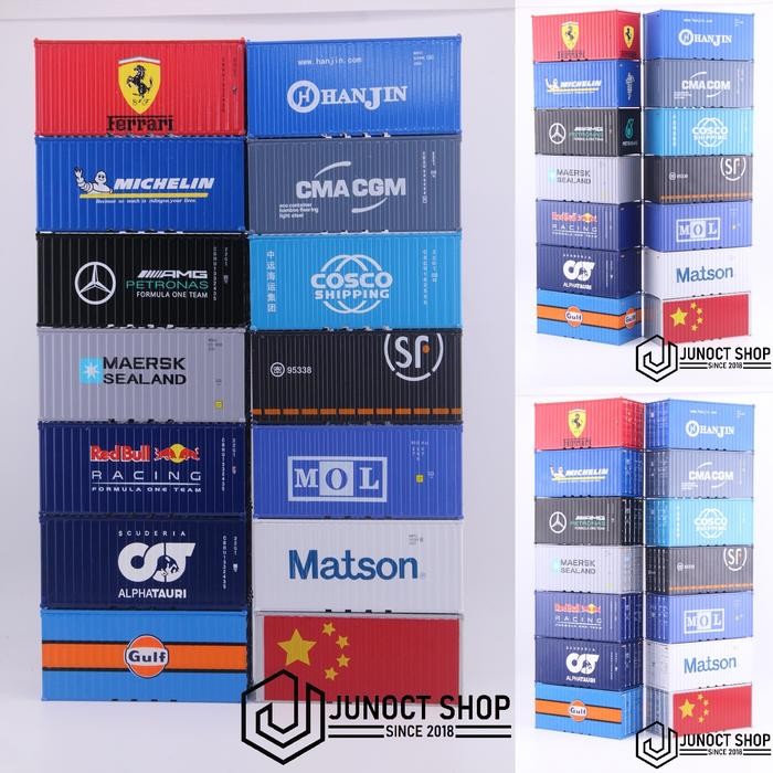Jual Ready- Diecast Kontainer 20Ft 1:64 S Scale Besi Die Cast Container ...