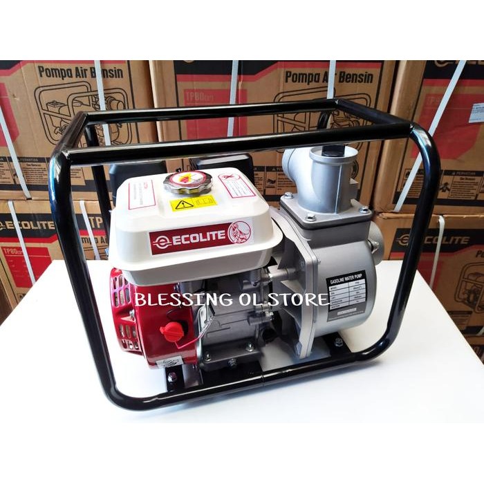 Jual Mesin Pompa Air irigasi Bensin Water Pump Alkon TIGER Ecolite TP80 ...
