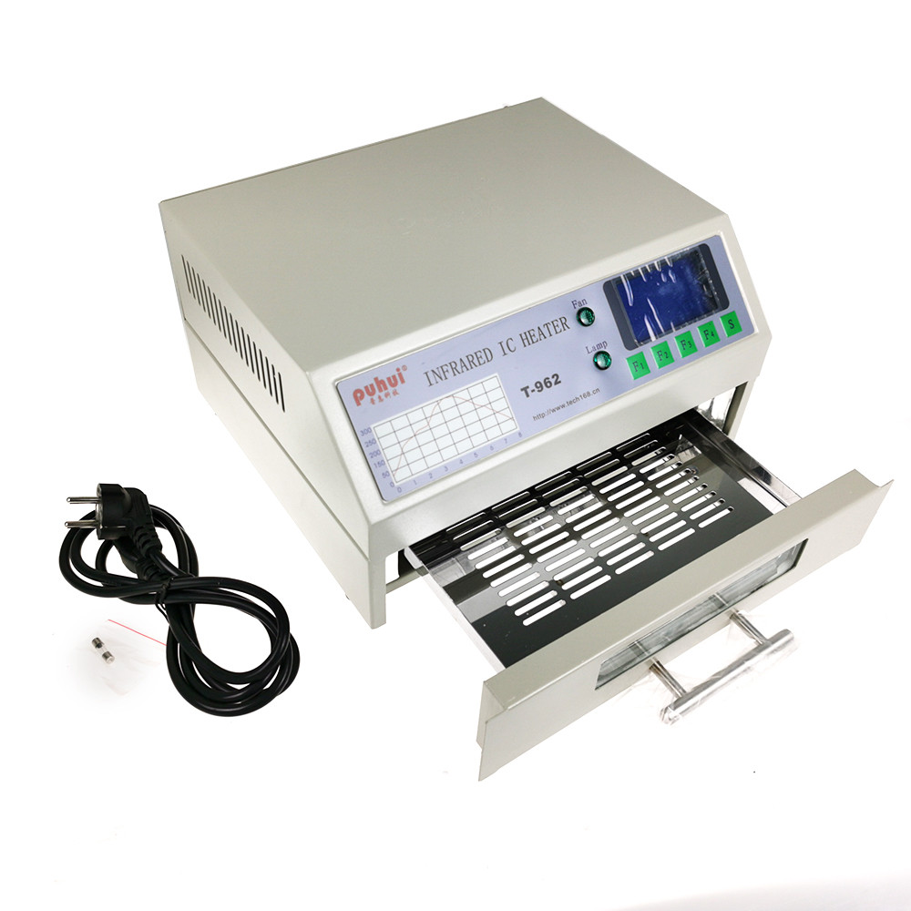 Jual PROMO HARI INI! 800W Reflow Solder Oven Small Reflow Soldering ...
