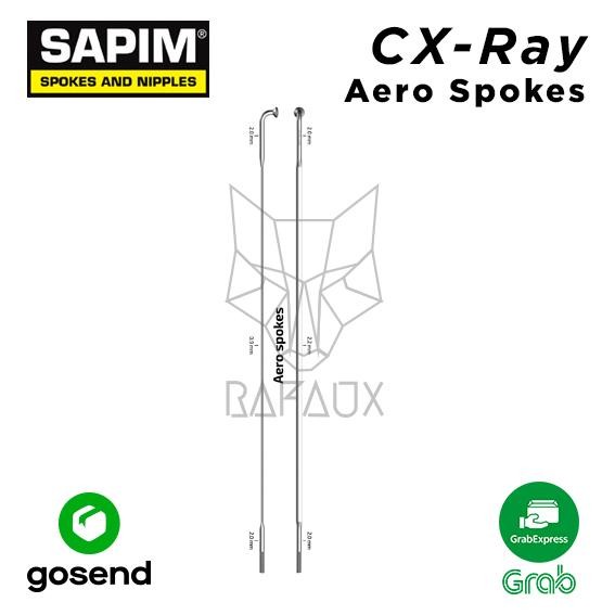 Jual SAPIM CX RAY J-Bend Spokes Ultralight Aero Spokes | Shopee Indonesia
