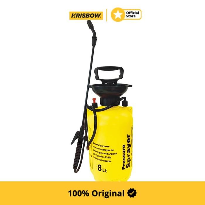 Jual KRISBOW 8 LTR ALAT SEMPROT TANAMAN BERTEKANAN NRPS8 - KUNING ...