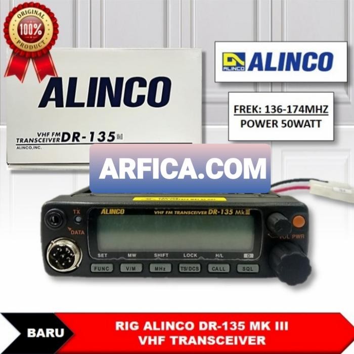 Jual RADIO RIG ALINCO ALINCO DR-135 MK3 DR 135 / ALINCO DR 135 VHF GARANSI Kode 1285 | Shopee ...