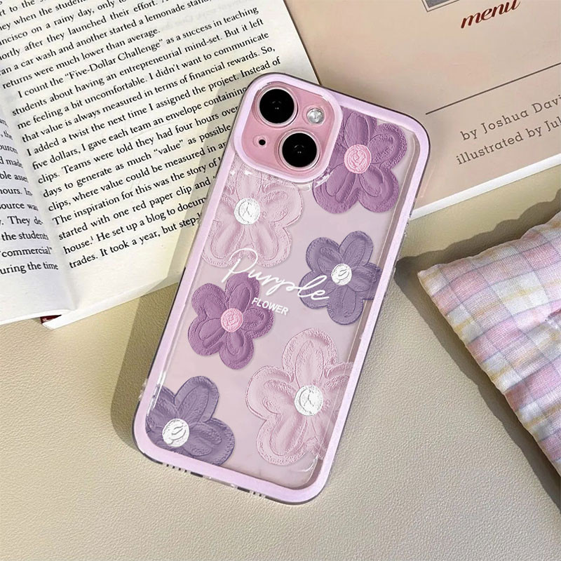 Jual Aesthetic Anti Jamur Bunga Terbaru Case Samsung A55 A07 A26 A06 5G A15 A16 A36 A56 A33 A51 ...