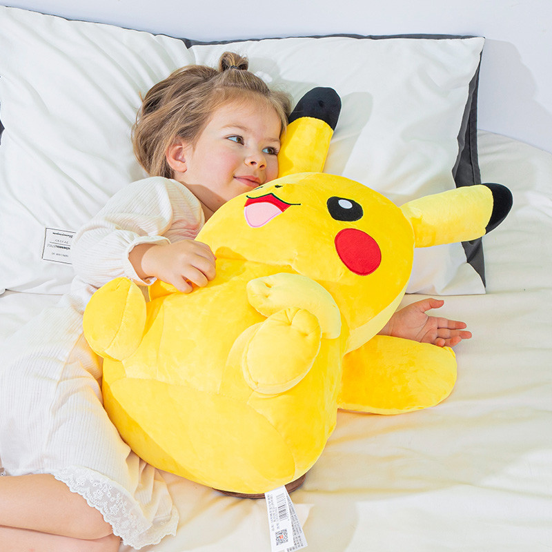 Jual Kawaii Big Size Pikachu Stuffed Toy High Quality Pokemon Pikachu ...