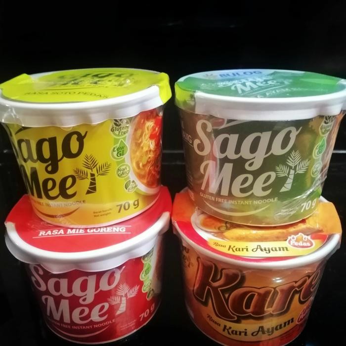 Jual H48Y Sago Mee Sagomee Paket 4 Varian Rasa (Cup) | Shopee Indonesia