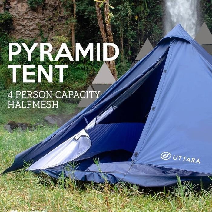 Jual UTTARA PYRAMID TENT 4P / TENDA ULTRALIGHT | Shopee Indonesia