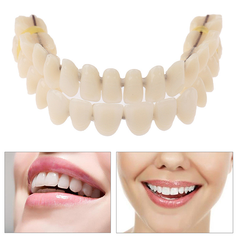 Jual False Dental Braces Simulation Fake Teeth Teach Implant Analysis ...
