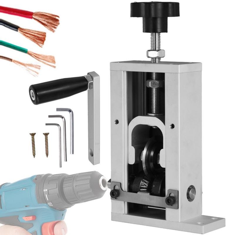 Jual Portable Cable Wire Stripper Drill Powered Or Hand Crank Wire ...