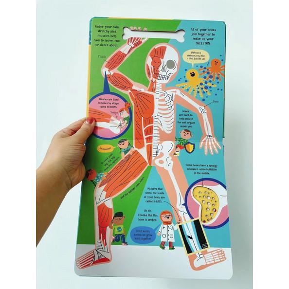 Jual [SEGEL] Usborne Step Inside Science - Board Book with Flaps - Your ...