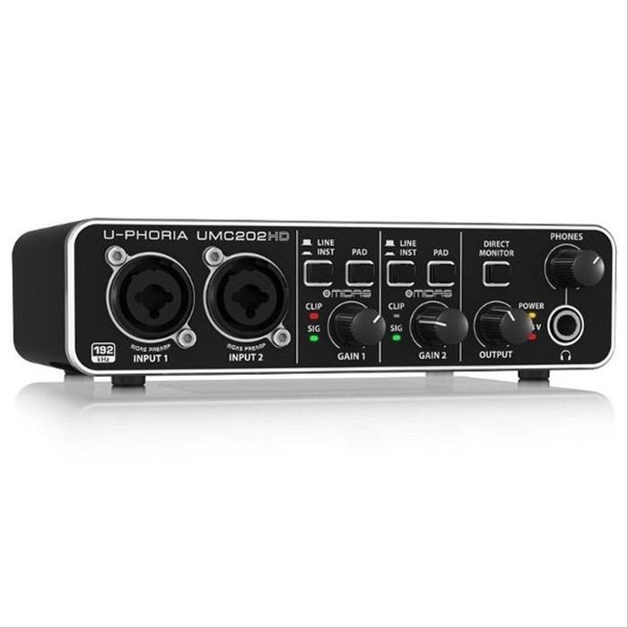 Jual Behringer Umc202Hd Audiophile 2X2 Audio Interface | Shopee Indonesia