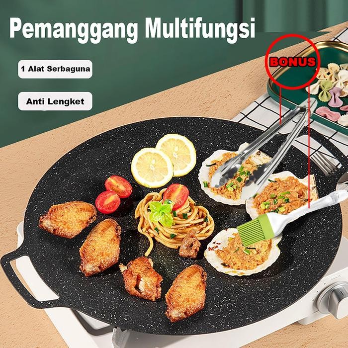 Jual EN0Z Wajan Multifungsi Panggangan Alat Panggang Multiguna Grill ...