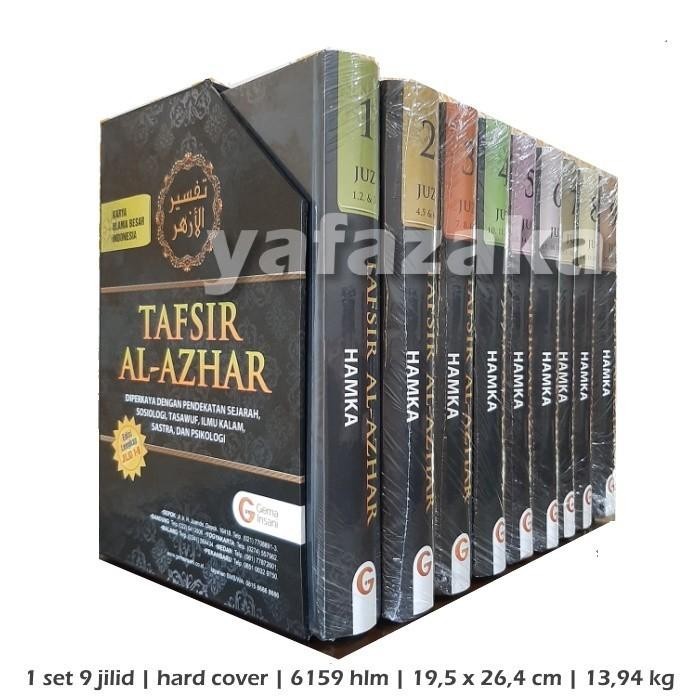 Jual Promo!! Buku Kitab Tafsir Al Quran Al-Azhar Original Prof Dr Buya Hamka Paket 1 Set Lengkap ...