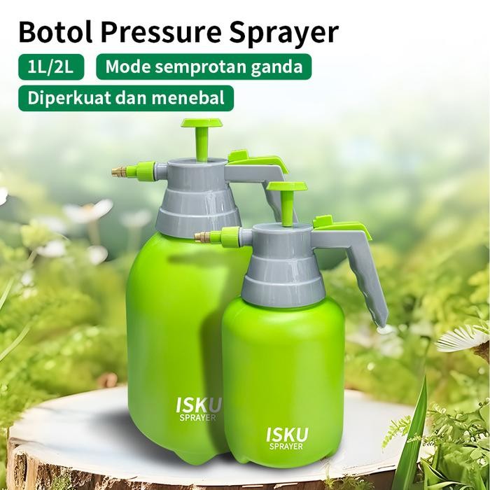 Jual Original ISKU Botol Sprayer Tekanan 1L & 2L Alat Semprot Tanaman ...