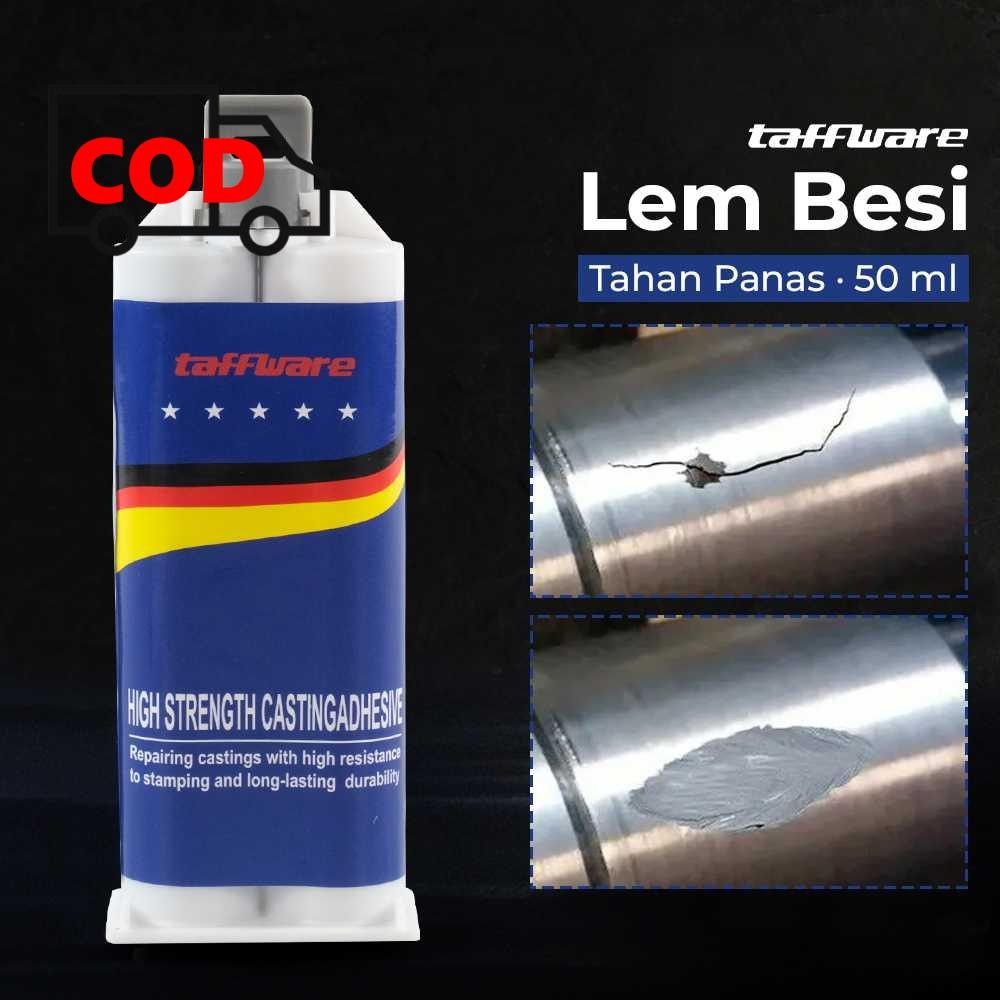 Jual Lem Besi Tahan Panas AB Waterproof Super Kuat untuk Logam Baja ...