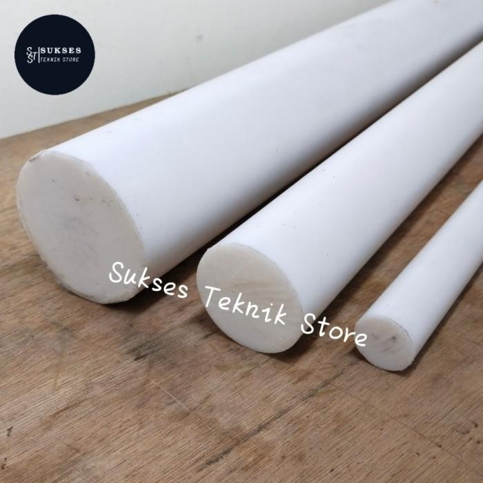 Jual Teflon Putih Batangan Od 30Mm 100Cm / Ptfe Rod Putih | Shopee ...