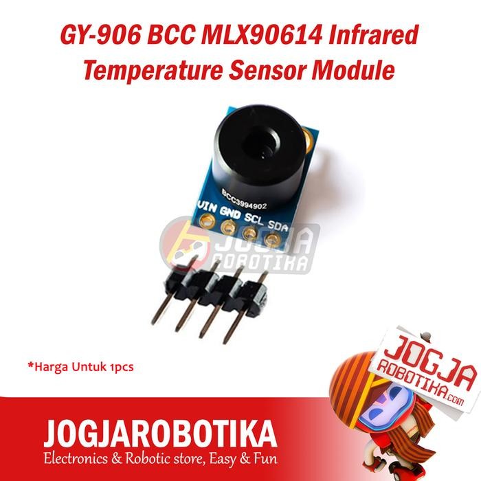 Jual Gy-906 Bcc Mlx90614 Mlx90614Esf Infrared Temperature Sensor Module ...