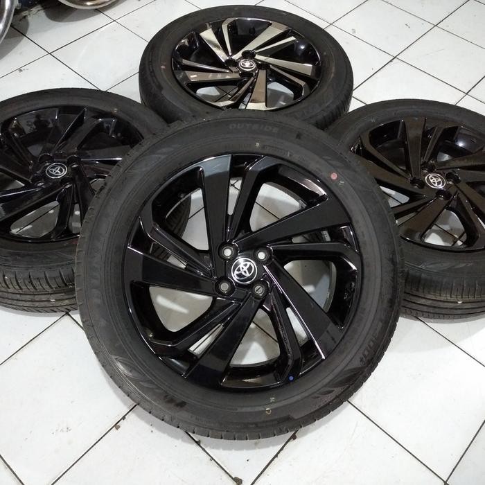 Jual Velg Standar Toyota Raize Ring 17 2021 Ban Dunlop 205 60 R17 ...