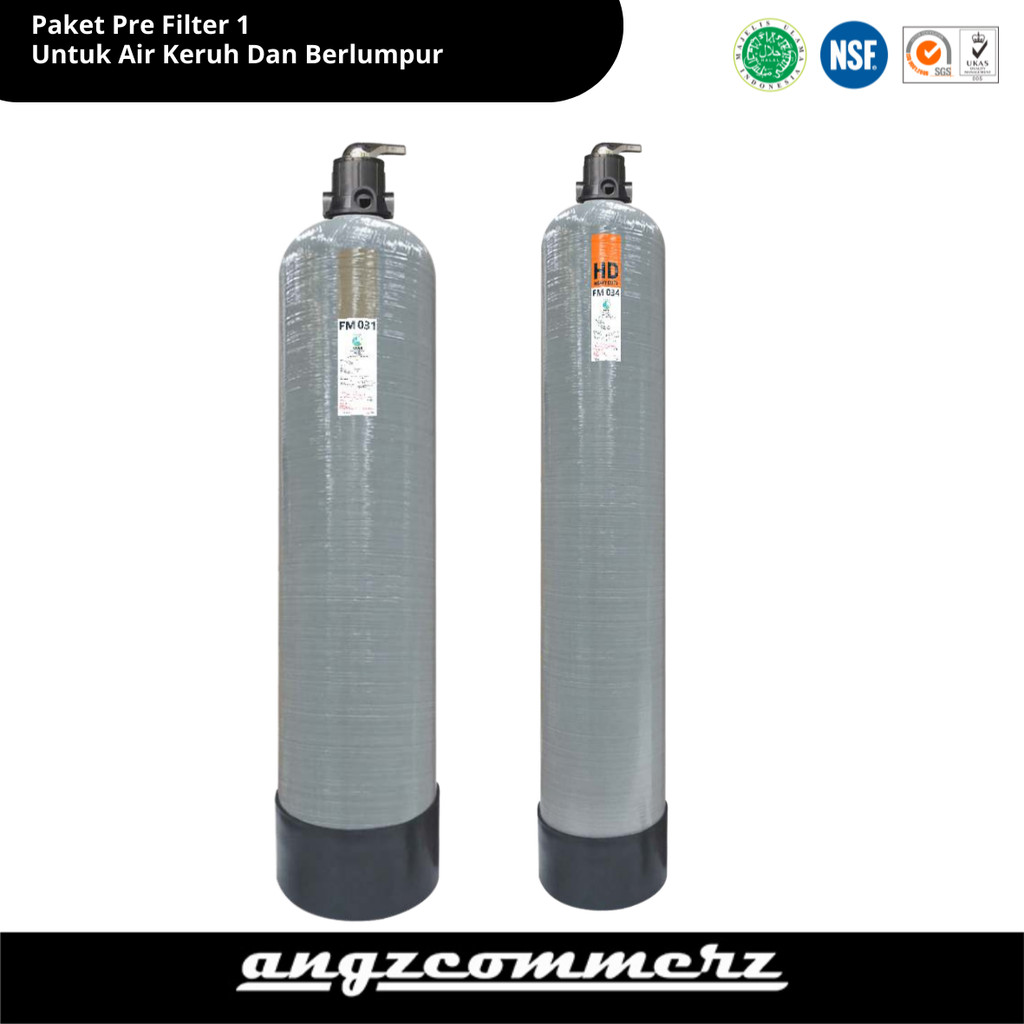 Jual MOIJI Paket Pre Filter 1 Filter Air Keruh Dan Berlumpur 1 SET ...