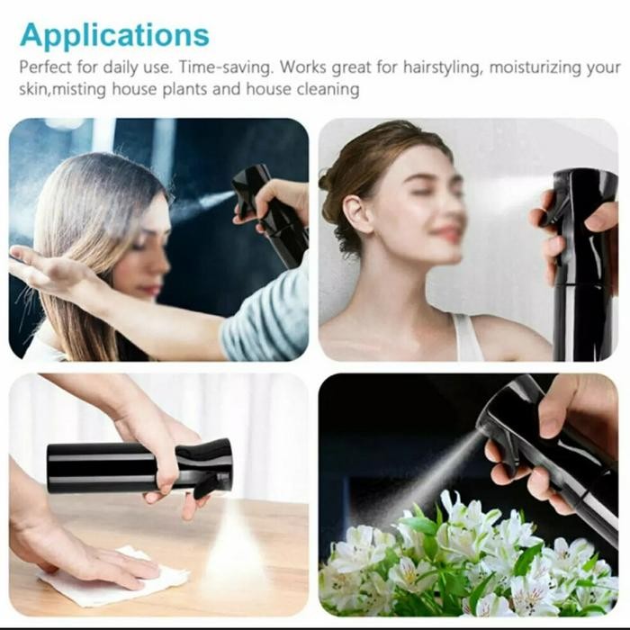 Jual Pilihan- Botol Spray Mist Air Embun 200Ml Barber Semprotan Tanaman ...