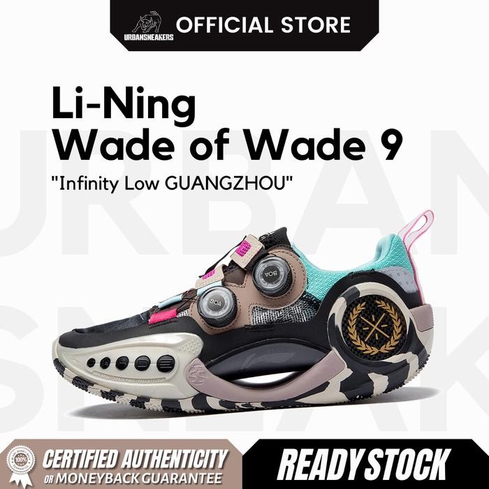 Jual ASLI Li Ning Way of Wade 9 Infinity Low GUANGZHOU ABES003 3 READY ...