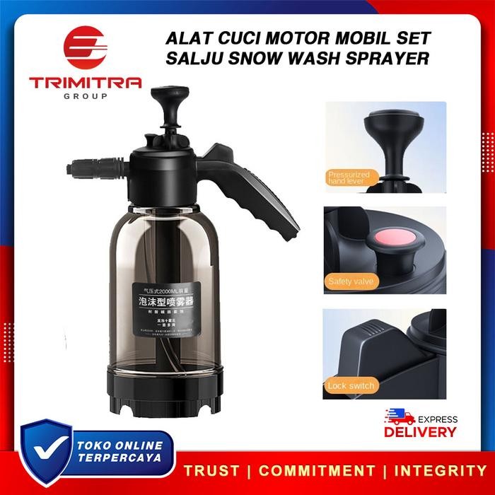 Jual Pilihan- Alat Semprot Cuci Motor Mobil Snow Wash Sprayer Hand ...