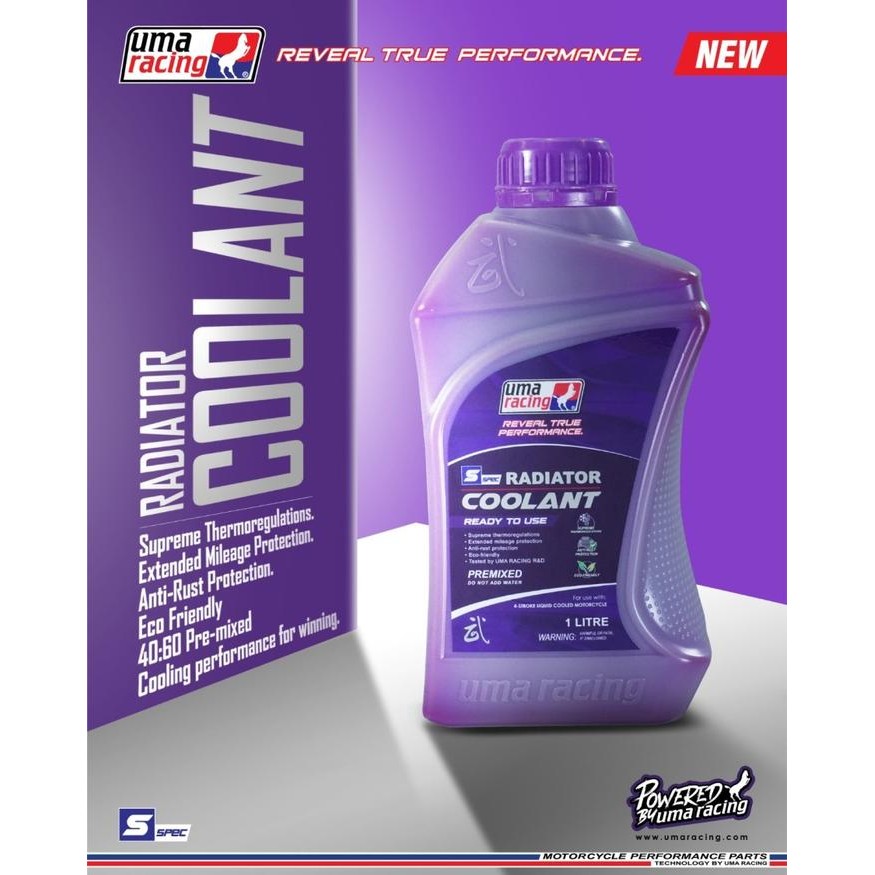 Jual AIR RADIATOR UMA RACING / COOLANT UMA 1 LITER | Shopee Indonesia