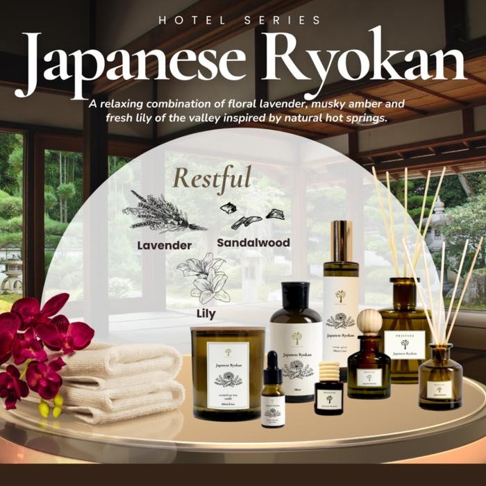 Jual Pristine Japanese Ryokan Reed Diffuser 50Ml - Hotel Series ...