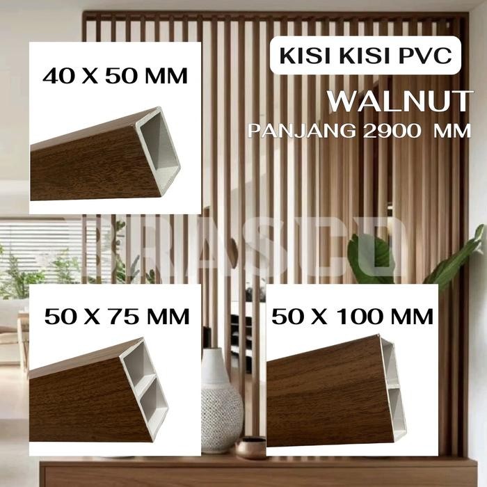 Jual WPC Grade A+ Kisi Kisi Pembatas 2.9 m Tiang Sekat Ruangan Hollow ...