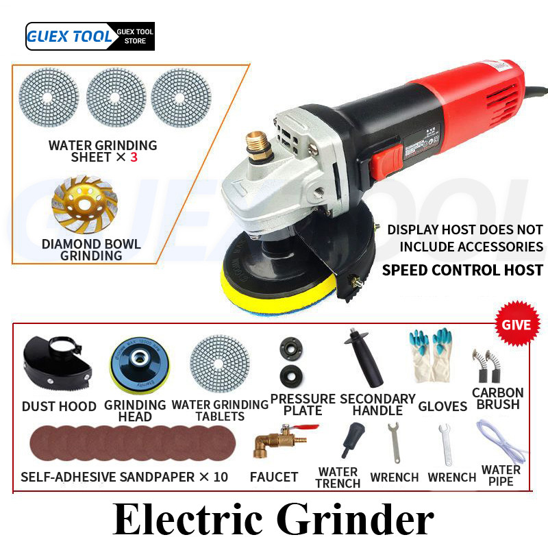 Jual Electric Polisher Marble Granite Wet Stone Polishing Machine ...